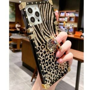 Accessories | Luxe Leopard Print Iphone Case | Poshmark